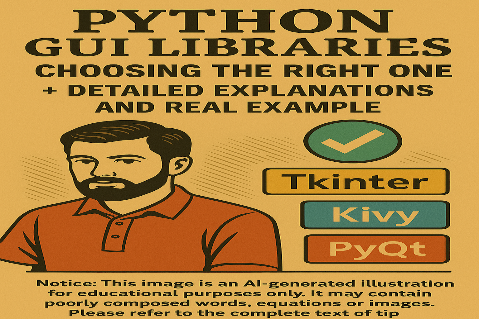 Python GUI Libraries: Choosing the Right One